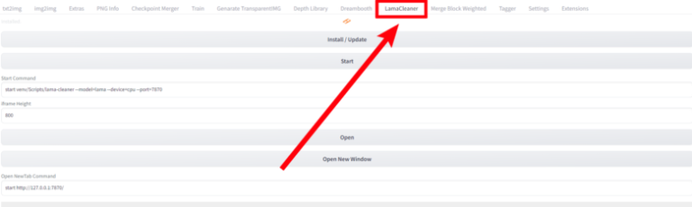 WebUIのLamaCreanerの導入方法と使い方！～automatic1111～ | あきとのぶろぐ