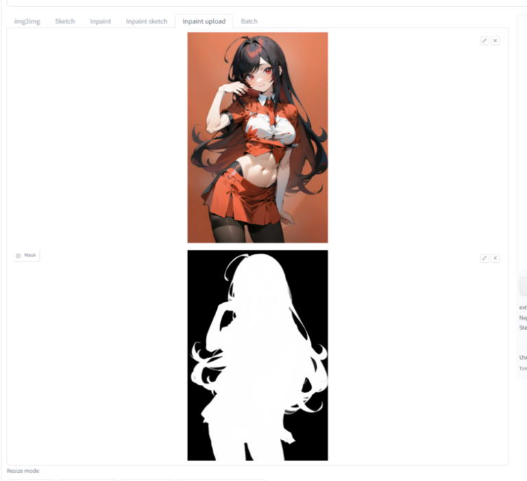 WebUIでキャラの背景だけ変える方法！？～Inpaint uploadを徹底解説！！～ | あきとのぶろぐ
